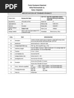 Master Formulation Record Template | PDF | Pharmacy