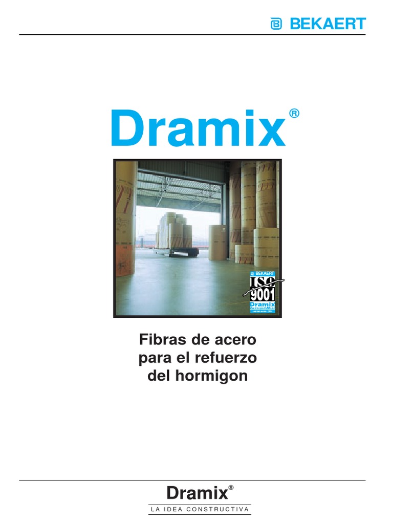 Dramix Soleras | PDF | Acero | Papel
