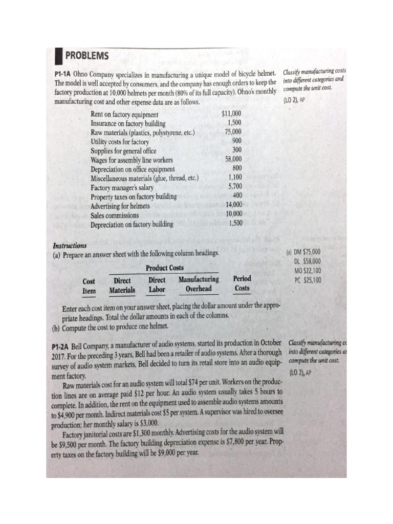 Chapter 1 Problems | PDF