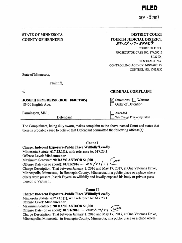 Complaint Summons | PDF | Arrest | Bail