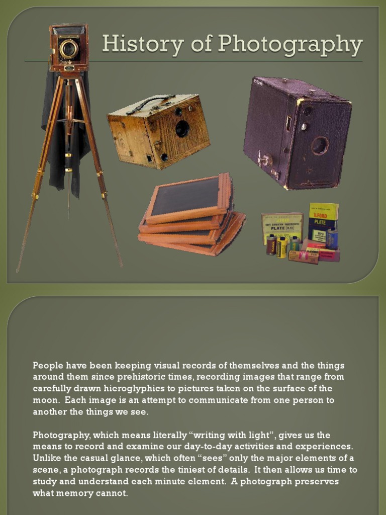 History of Photography | PDF | Camera | Optics