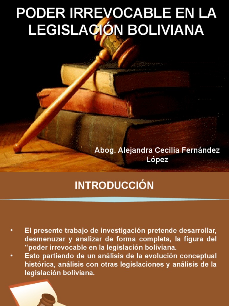Poder Irrevocable | PDF | Ley estatutaria | Virtud
