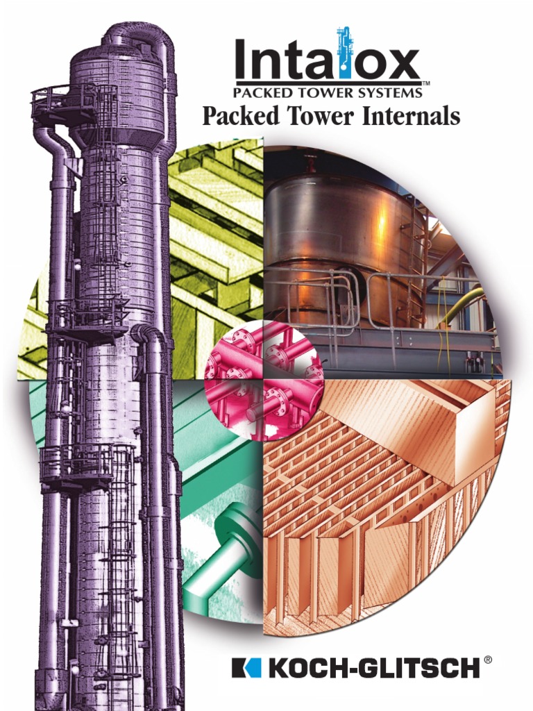 Koch-Glitsch Packed tower internals.pdf | Distillation | Liquids ...