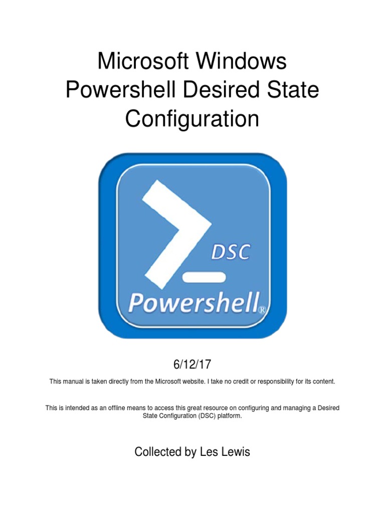 DSC Manual | PDF | Server (Computing) | Windows Registry