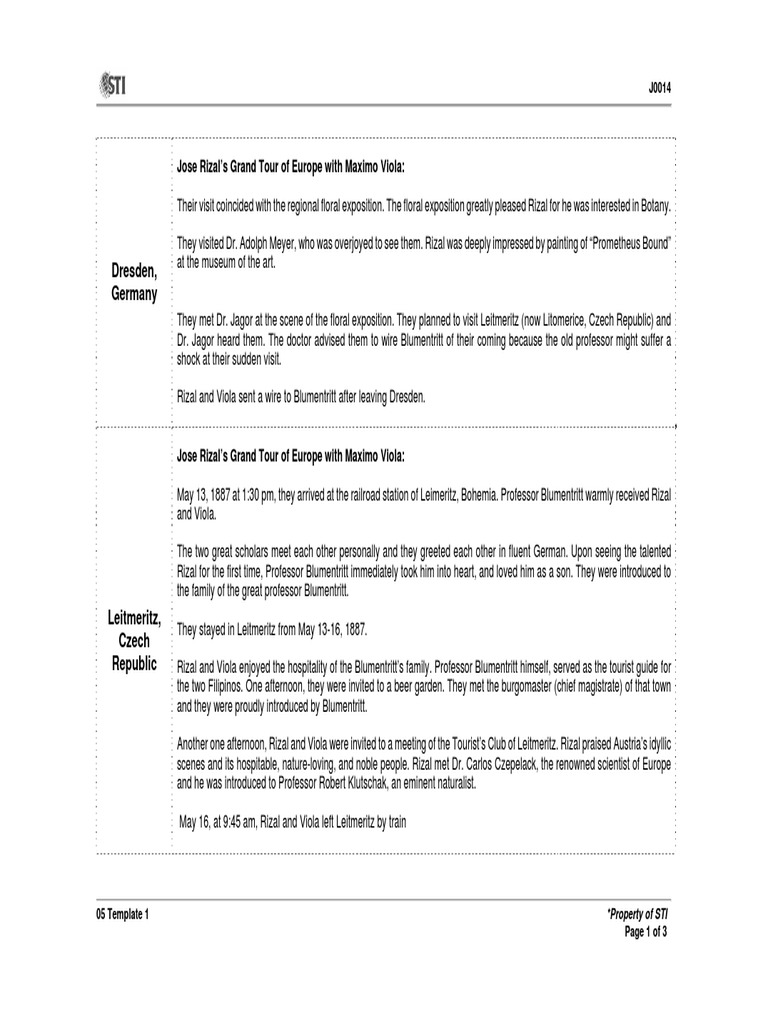 Dresden, Germany: Jose Rizal's Grand Tour of Europe With Maximo Viola ...