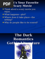 Gothic Writing Word Bank | PDF