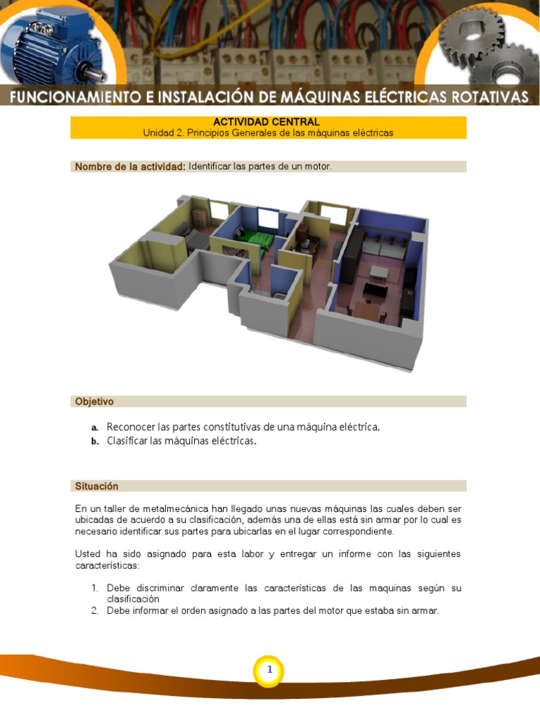 Actividad 2 Maquinas Electricas Rotativas | PDF | Generador eléctrico | Electromagnetismo
