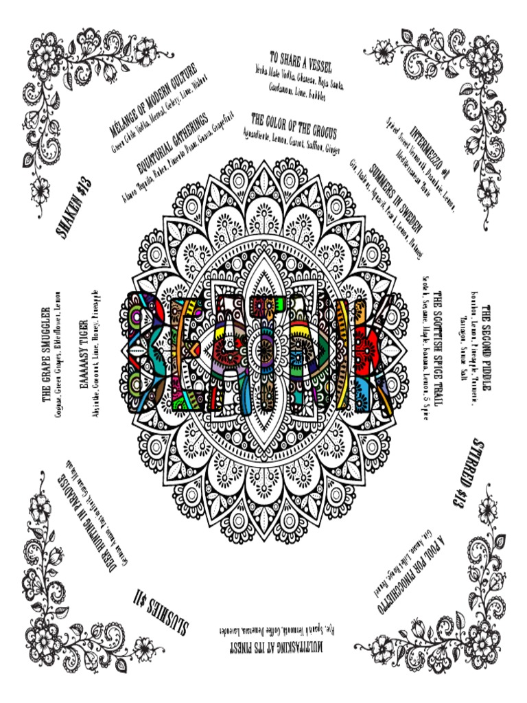 Beatnik Bar-Drink Menu | PDF | Fermented Drinks | Wine