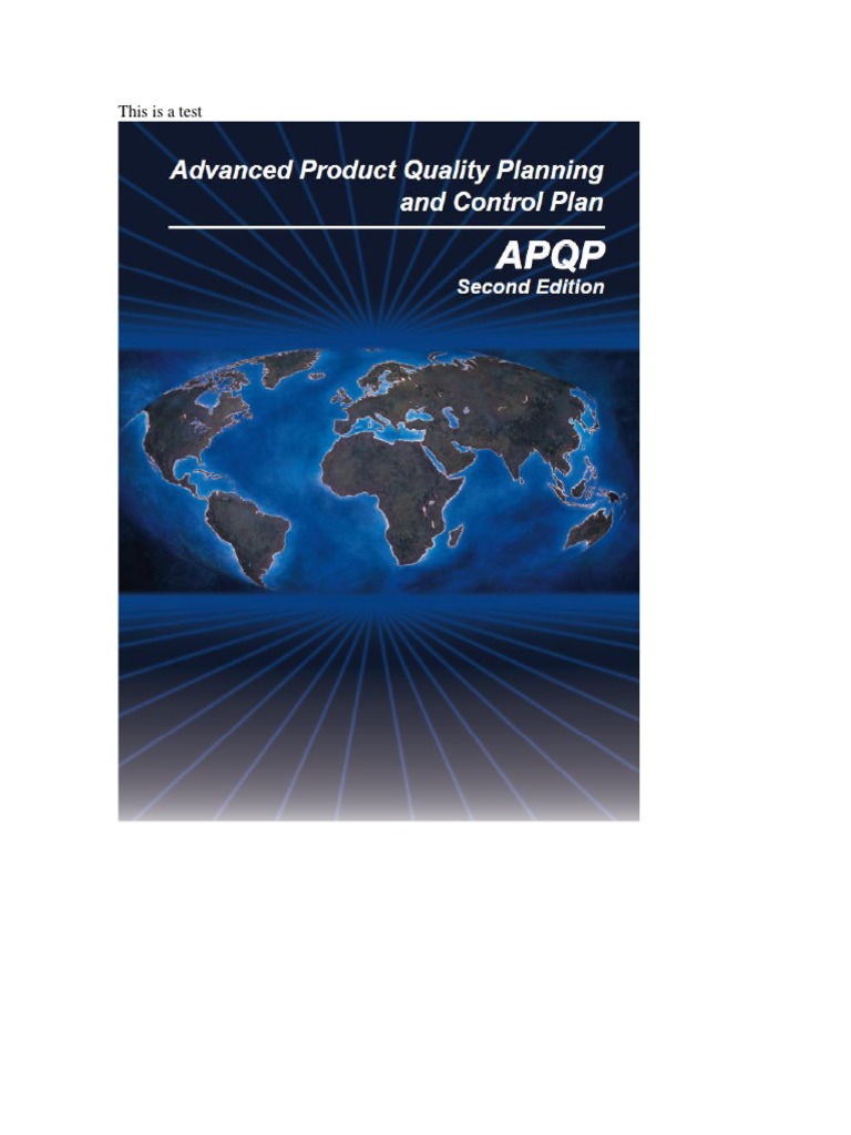 APQP | PDF