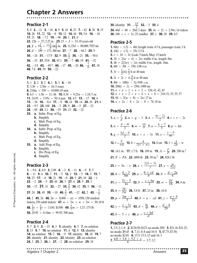 Chapter 2 Practice Answers | PDF | Median | Errors And Residuals