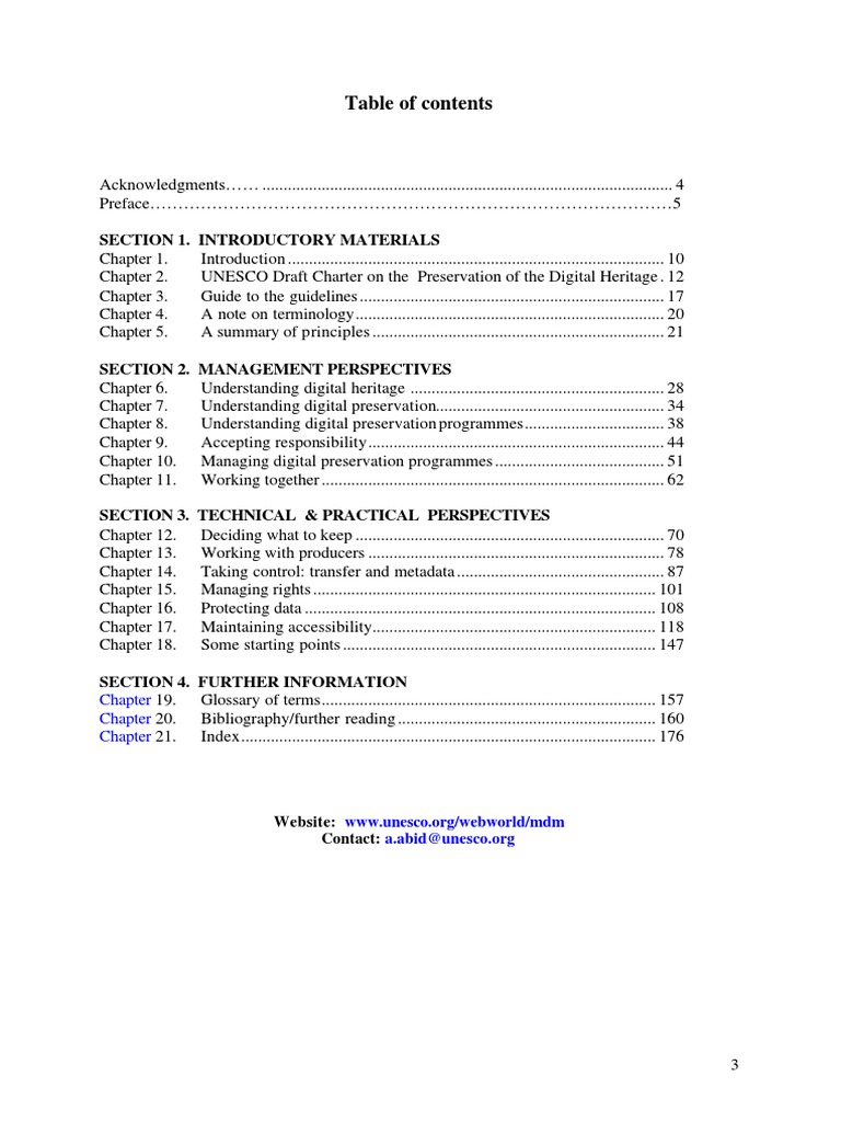 Section 1. Introductory Materials: Website: Contact | PDF ...