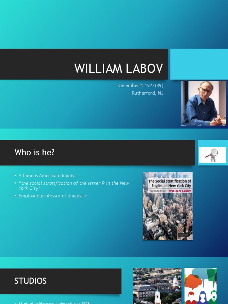 William Labov | PDF