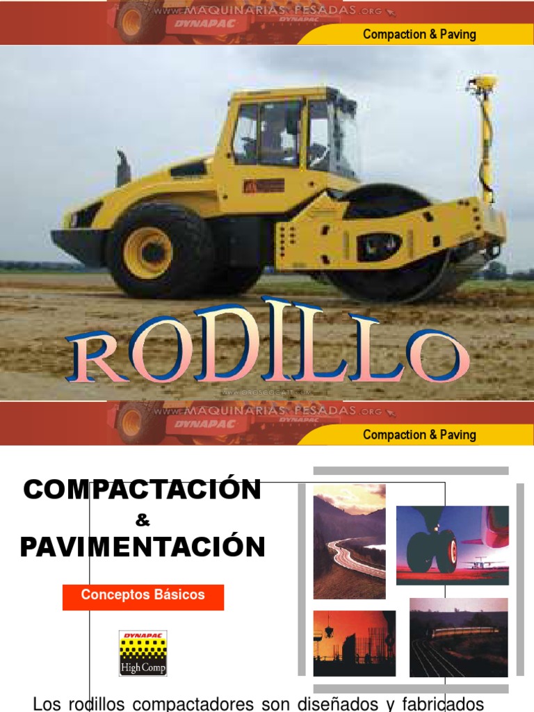 curso-compactacion-rodillo-compactador-dynapac.pdf | Roca (geología ...