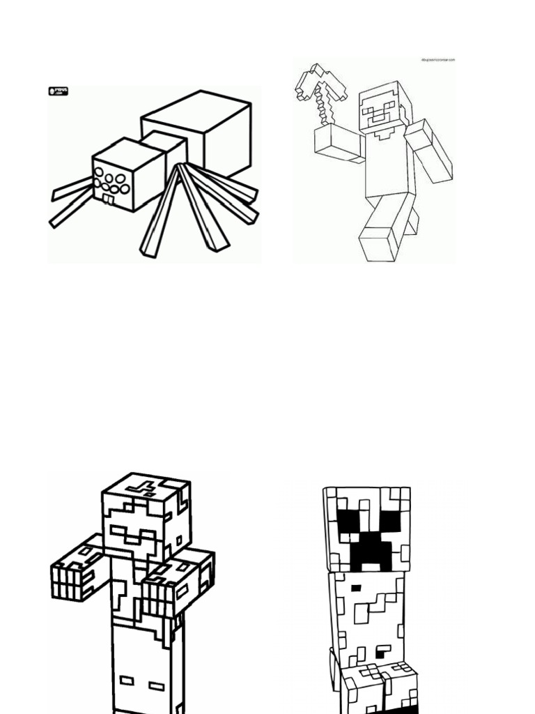 Minecraft para Colorear | PDF