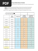 Epq Gantt Chart Template | PDF
