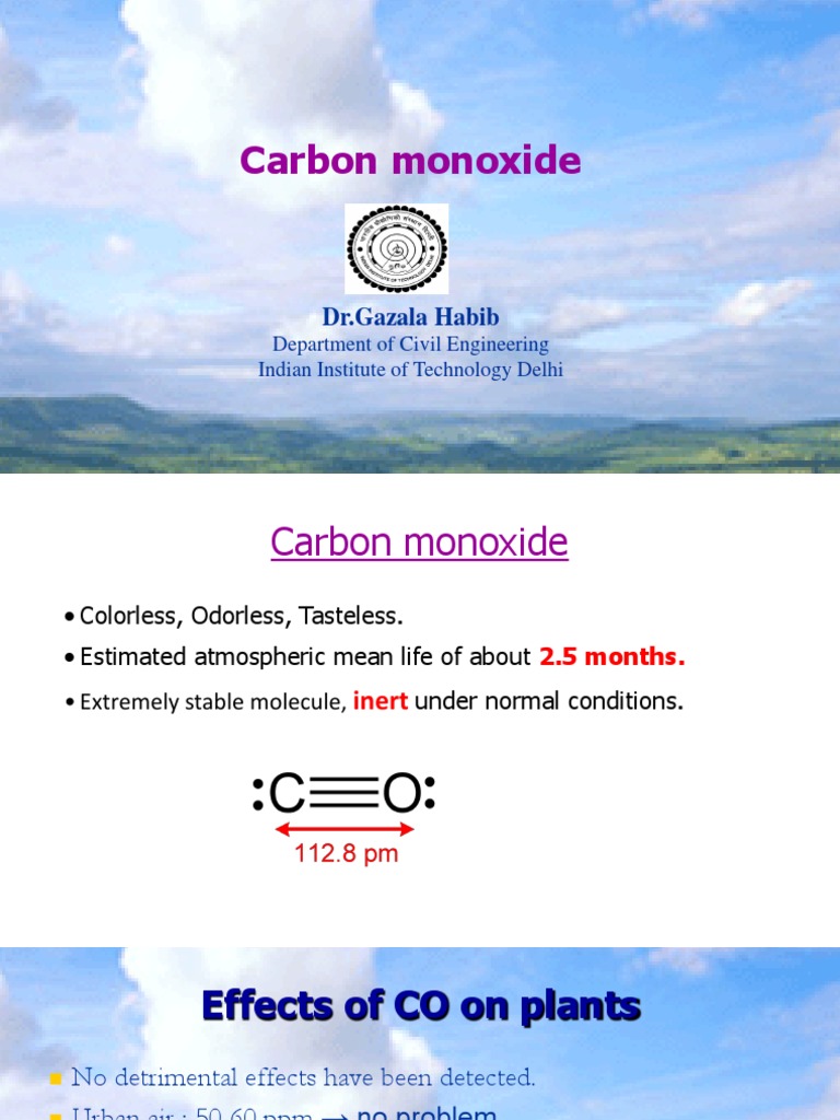 Carbon Mono Oxide | PDF | Carbon Dioxide | Carbon Monoxide