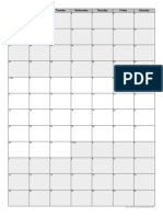2020 Free Printable Calendar Horizontal | PDF
