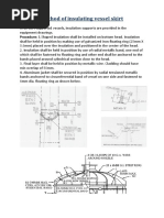 Insulation Method Statement | PDF | Rivet | Sheet Metal