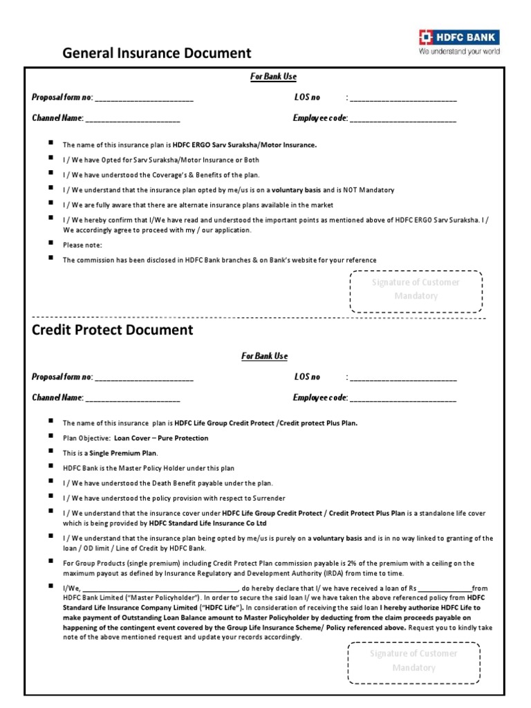 Insurance Document - Vehicle Loans June 2014 (Revised With Claim ...