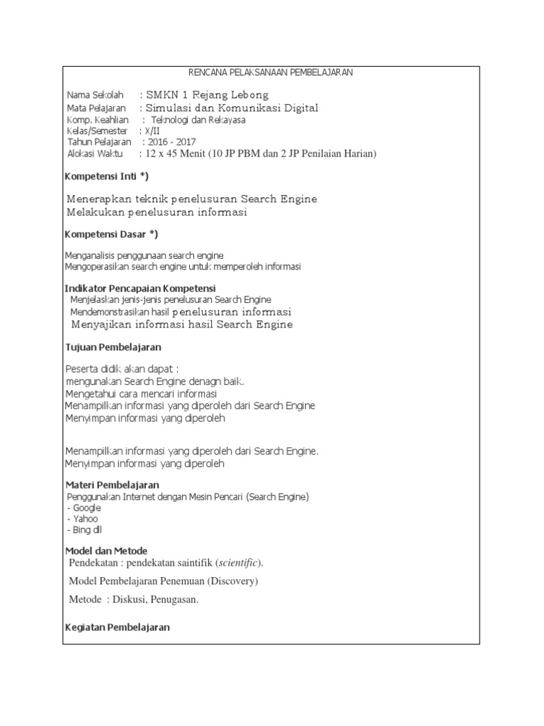 RPP Search Engine | PDF