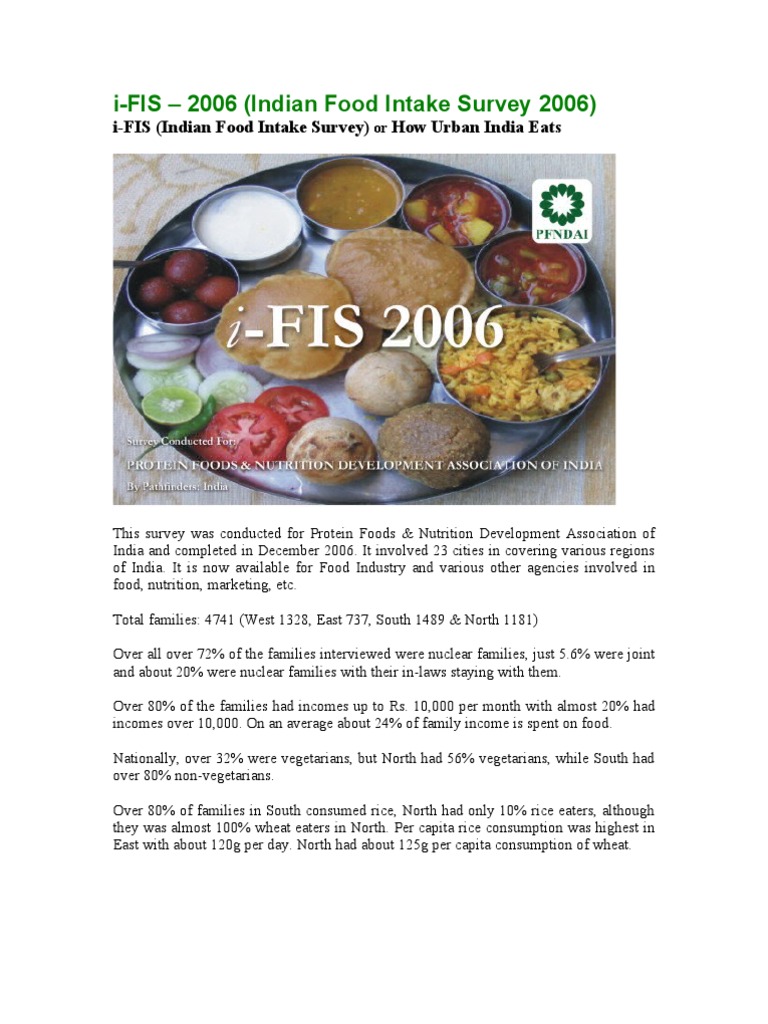 A Comprehensive Analysis of Food Consumption Patterns Across Urban ...