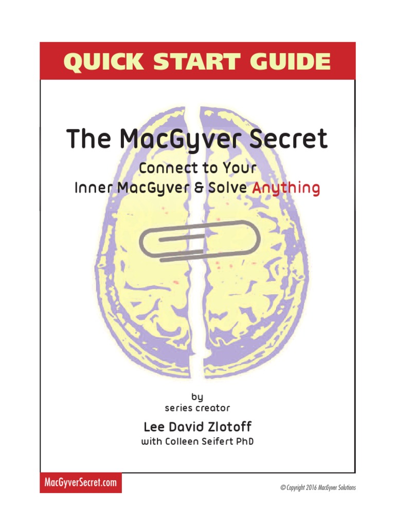 MacGyver Secret Quickstart PDF | PDF | Leisure | Psychology