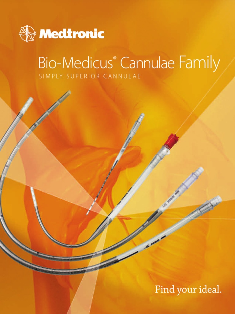 995 Bio Medicus Cannulae Family | PDF | Vein | Medical Specialties