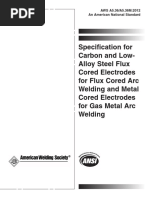 AWS A5.1/A5.1M:2025 Specification Overview | PDF | Welding | Construction