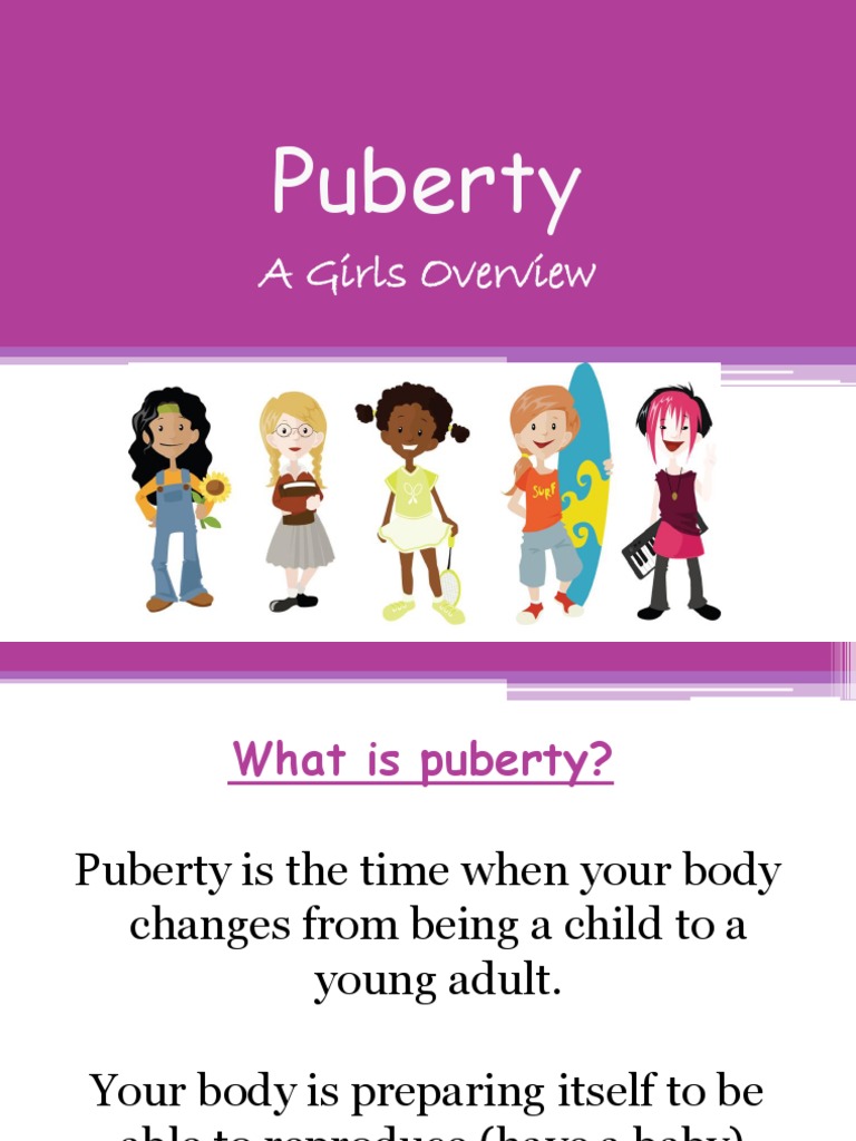 Puberty - Girls | PDF | Puberty | Menstrual Cycle