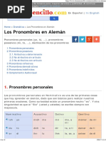 Conectores Aleman | PDF | Sintaxis | Mecánica del lenguaje
