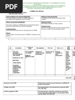 Caricom Invoice Blank | PDF | Invoice | Cargo