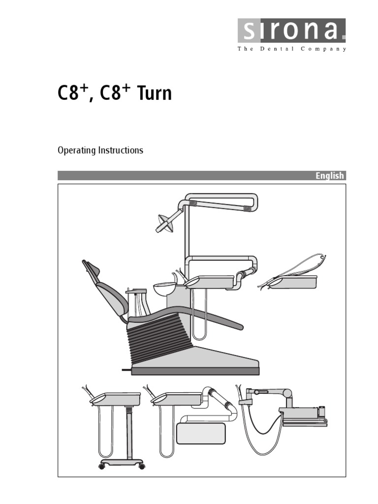 Sirona C8+ Dental Unit - User Manual - 2 | PDF | Electromagnetic ...
