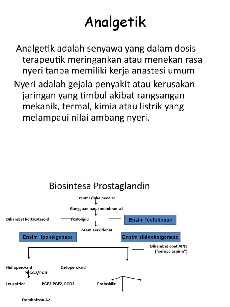 Analgetik | PDF
