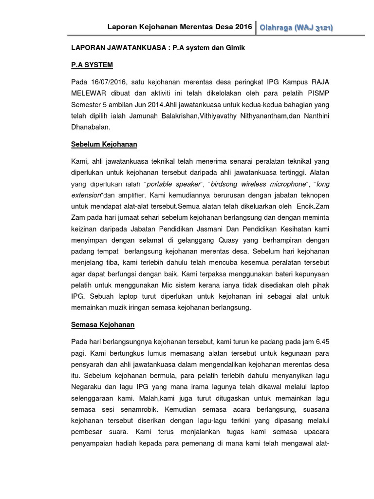 P.A System | PDF