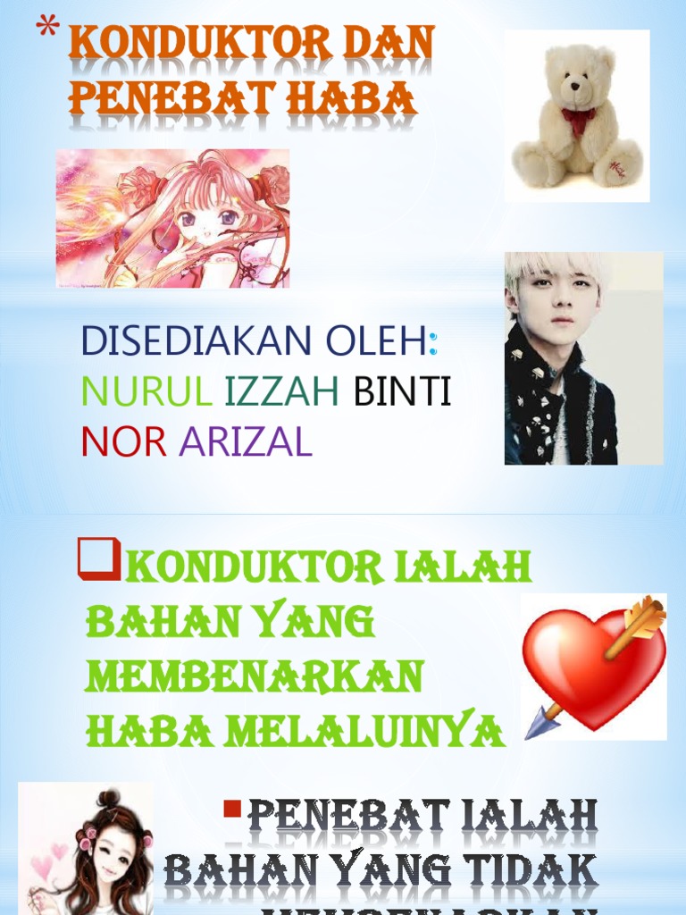 konduktor dan penebat haba