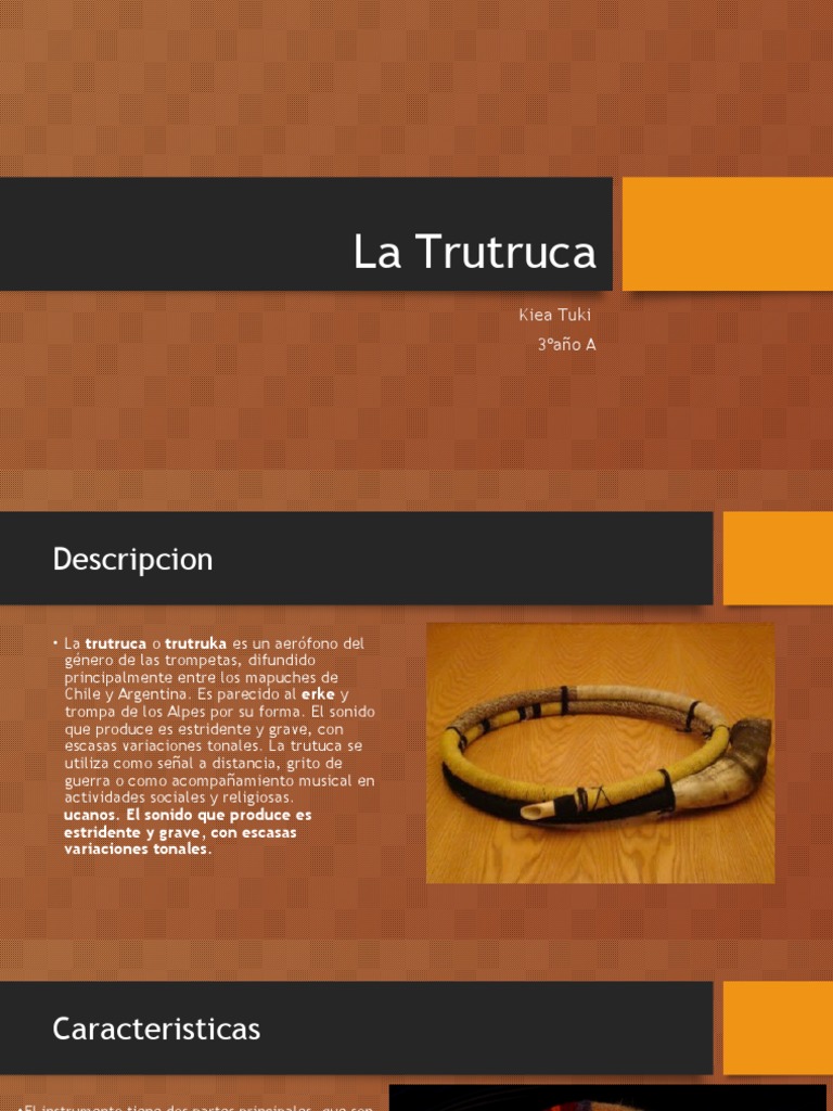La Trutruca: Instrumento Mapuche | PDF | Ciencias sociales
