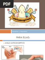 Ventajas y Desventajas de Anticonceptivos | PDF | Control de la ...