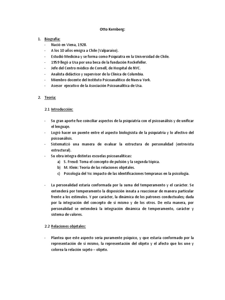 Una mirada a la teoría y clasificación de la personalidad de Otto ...