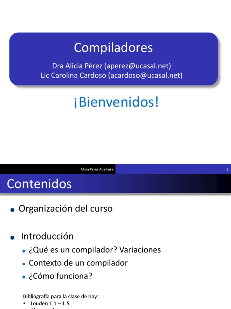 1 introduccion a Compiladores | Compilador | Analizando