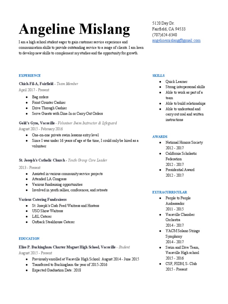 revised resume | Orchestras | Symphony
