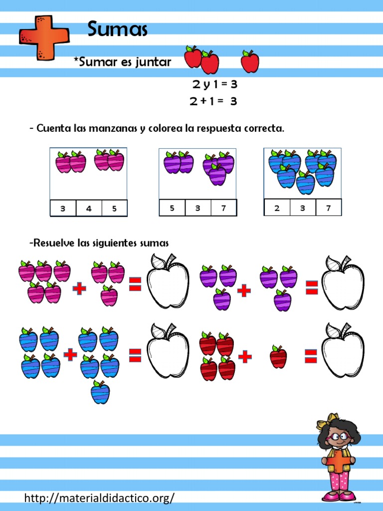 Sumas Primer Grado | PDF