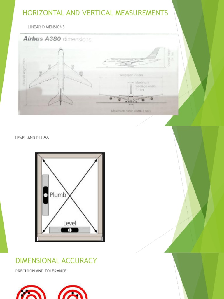 Horizontal and Vertical Measurements: Linear Dimensions | PDF | Metals ...
