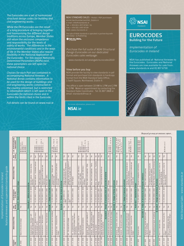 Eurocodes Leaflet Web | PDF | Structural Engineering | Engineering