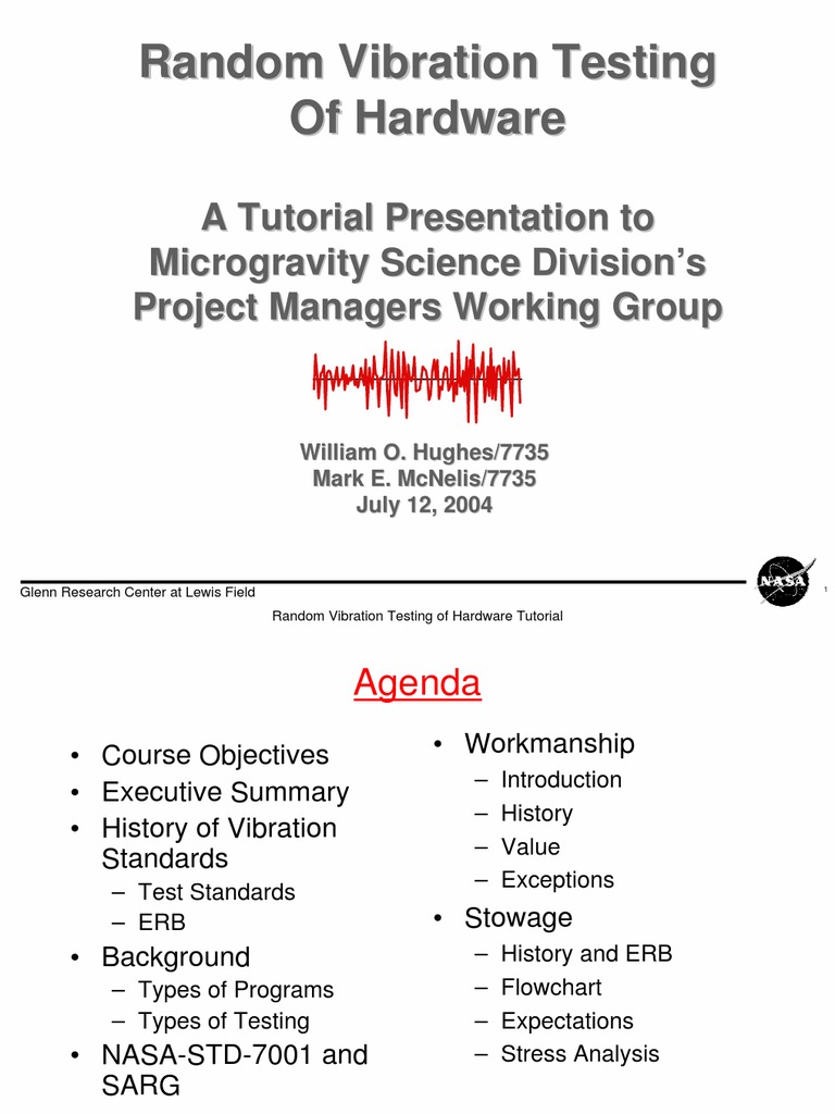 An Overview of Random Vibration Testing Requirements and Procedures for ...