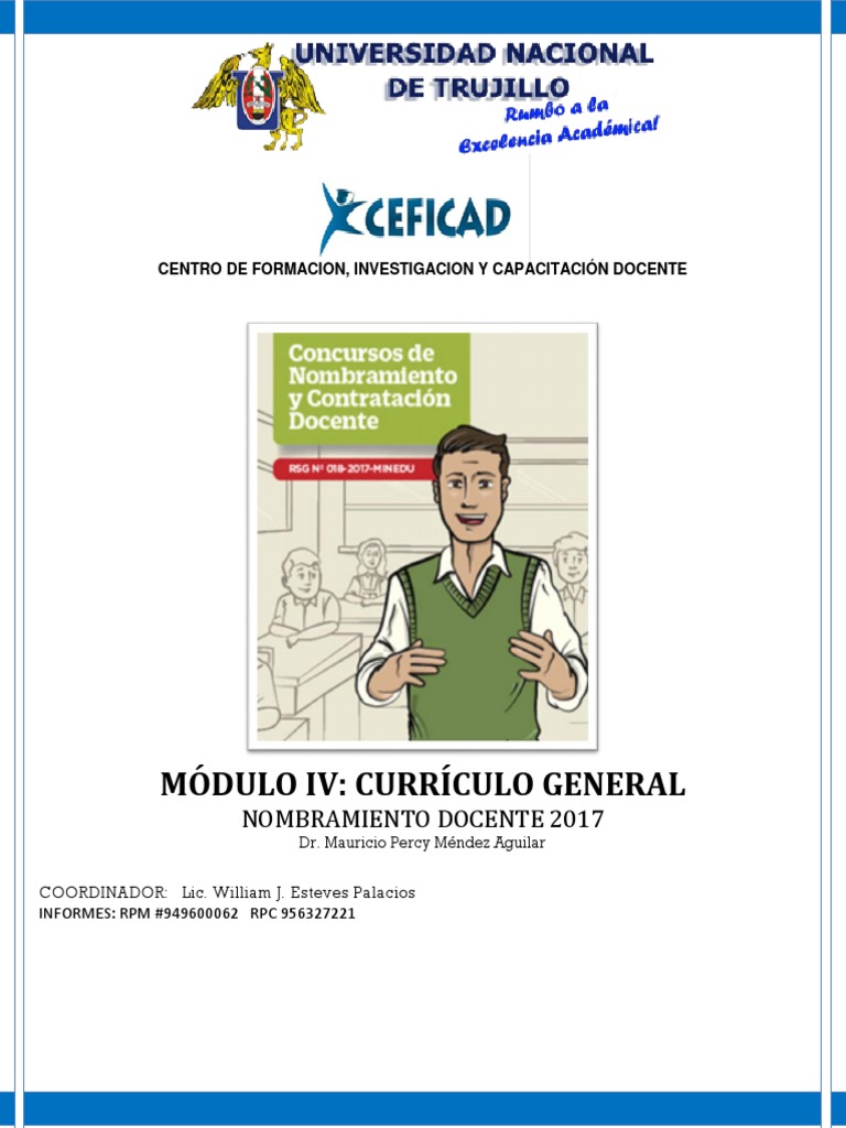 Casuistica Sobre Currículo General - para Evaluacion Docente PDF | PDF | Plan de estudios ...