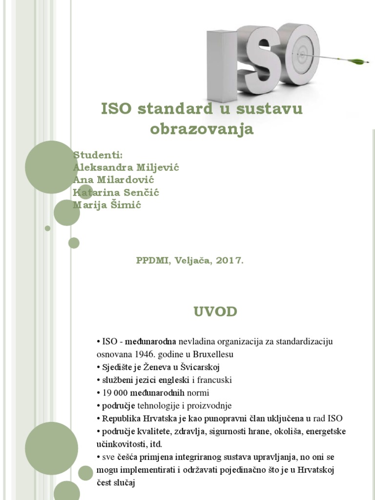 Iso PP Prezentacija | PDF