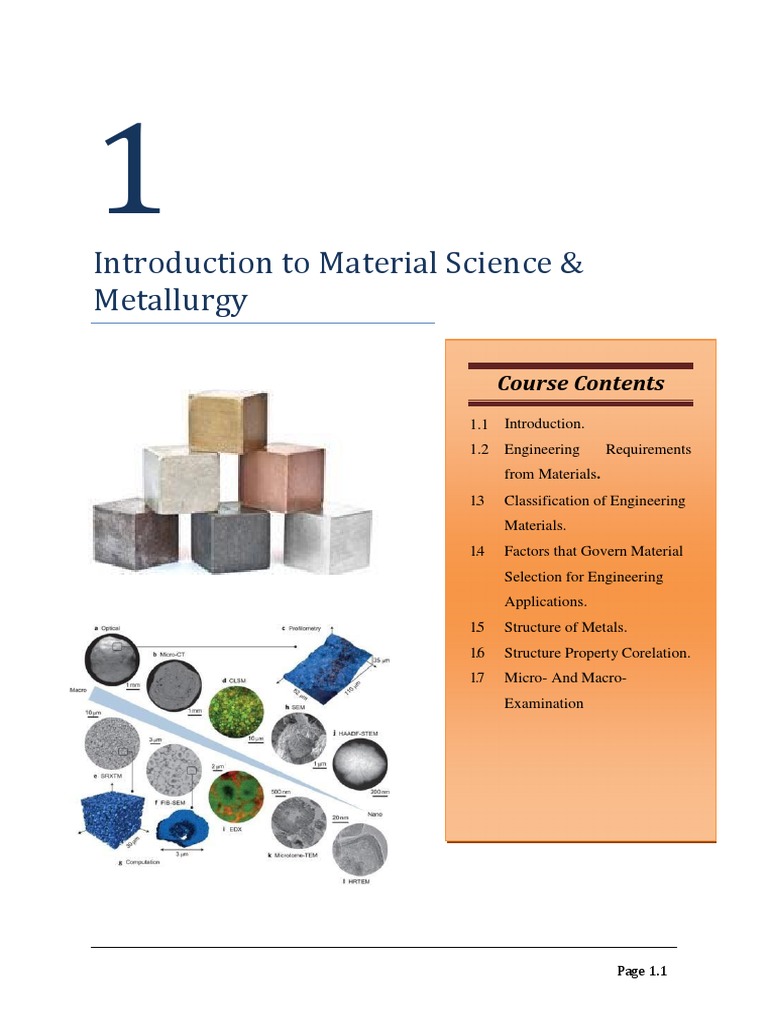 Mms Note Updated | PDF | Crystal Structure | Non Ferrous Metal