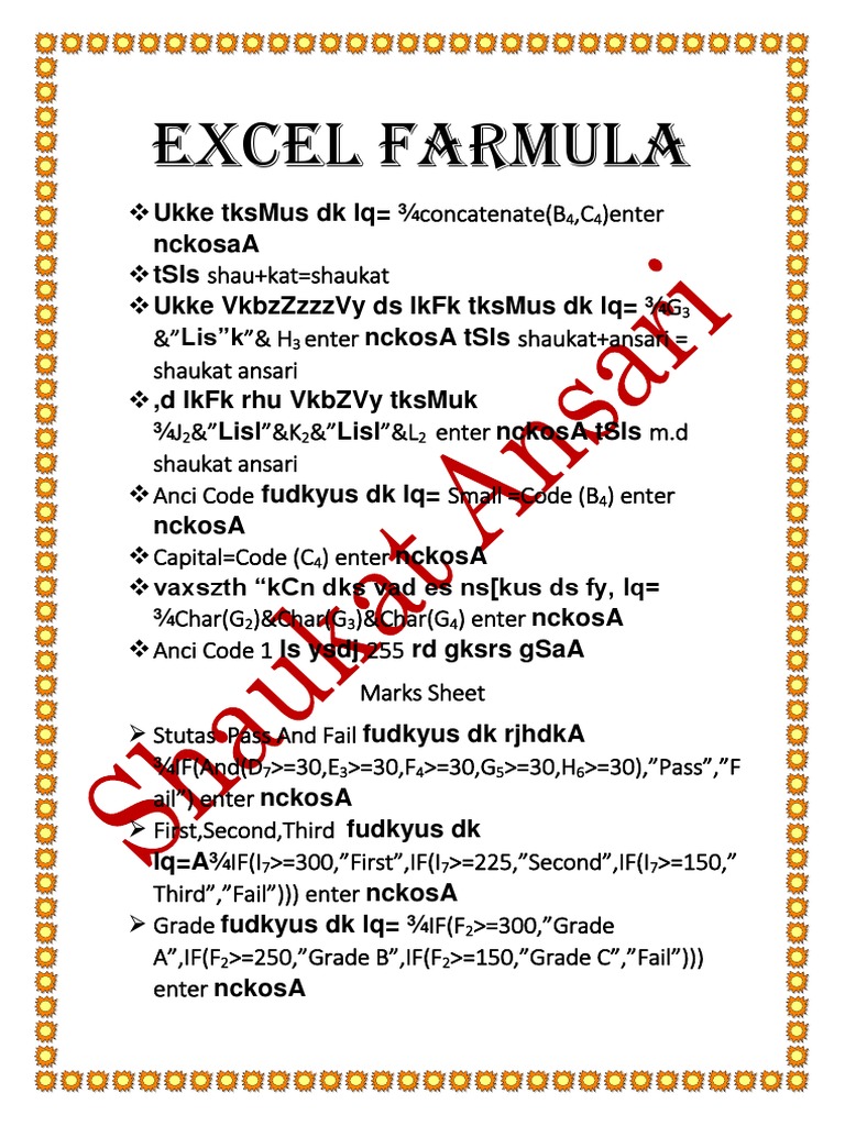 Excel Farmula: Nckosaa | PDF | Chess Theory | Traditional Board Games