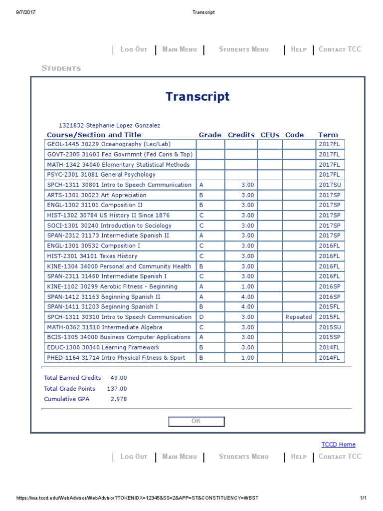Transcript | PDF | Academia | Cognition