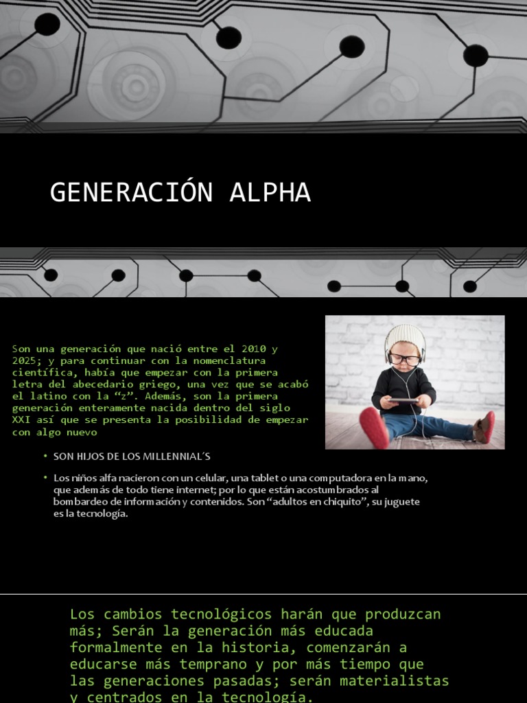 Generación Alpha | PDF | Internet | Science